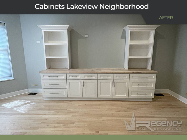 Custom Cabinets Lakeview Neighborhood - Regency Home Remodeling